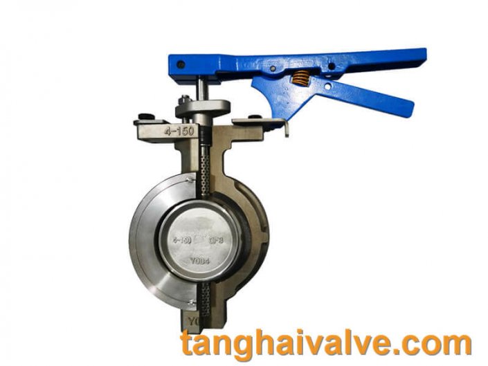 Structure diagram of double eccentric butterfly valve - tanghaivalve