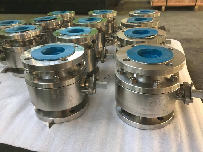 Fire-proof and anti-static ball valve and ordinary ball valve ...